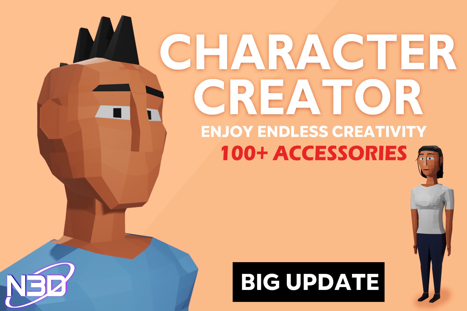 Character Creator LP Neon3D | 캐릭터 | Unity Asset Store