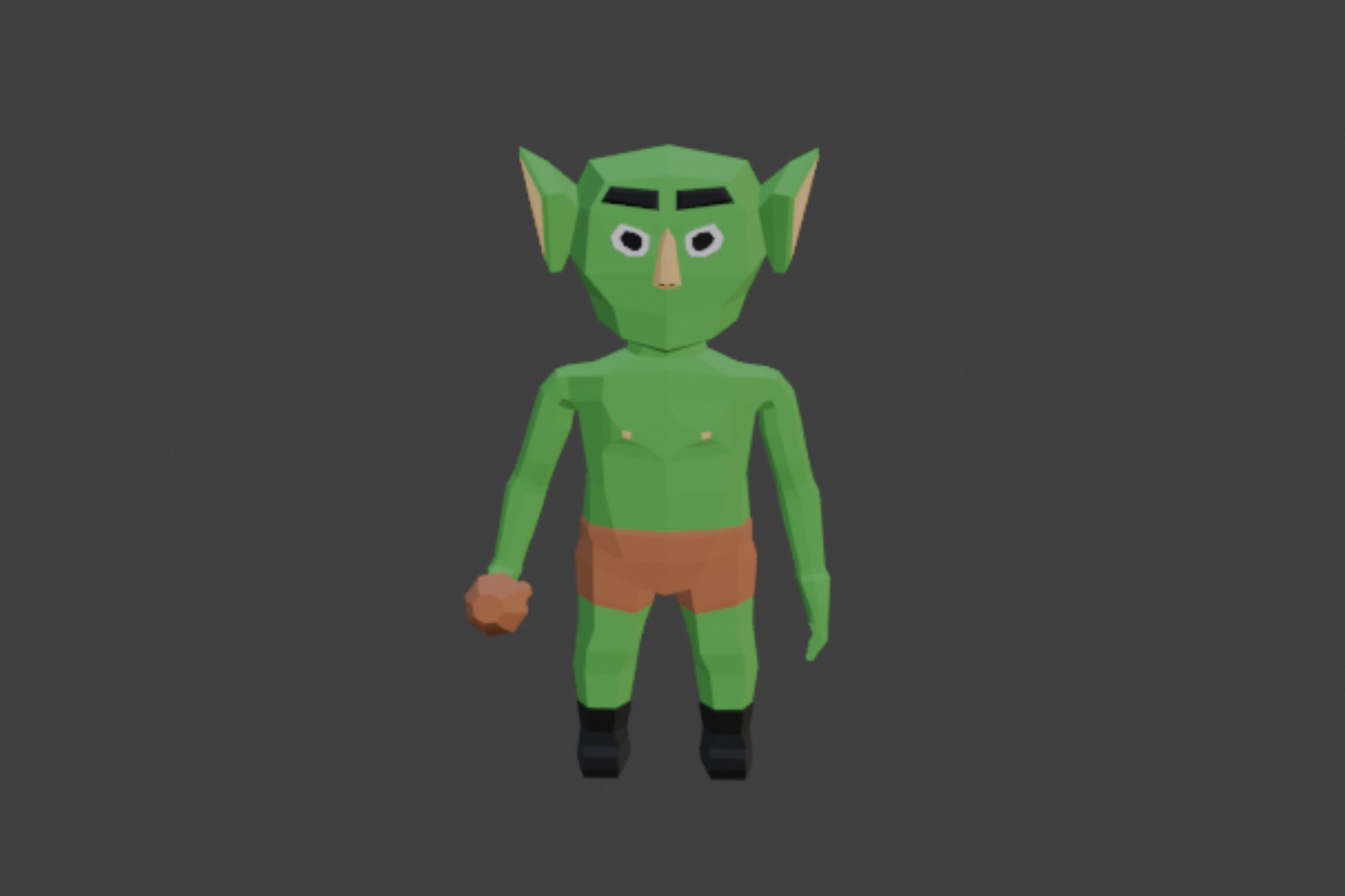 Free Animated Low Poly Goblin | 3D Creatures | Unity Asset Store