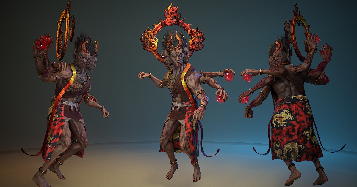 Demon God 4 | 3D Humanoids | Unity Asset Store