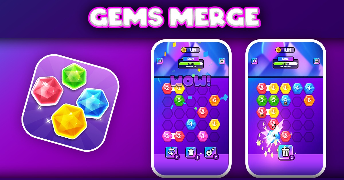 Dice Merge Puzzle – Endless Dice Merge Game Template | Packs | Unity ...