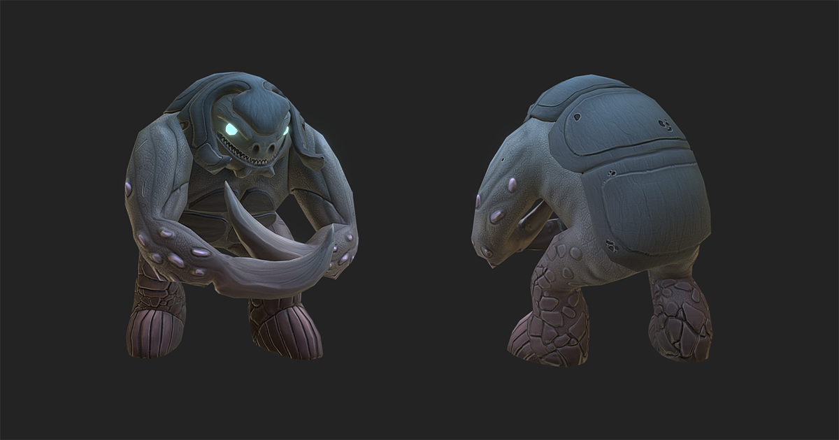 Stylized Boss Character | 3D Creatures | Unity Asset Store
