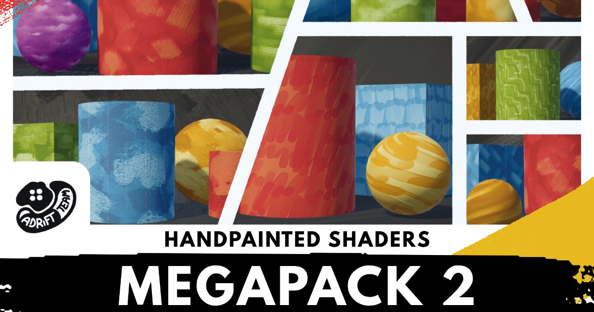 Handpainted Shader and Textures - MEGA PACK vol 2 | VFX Shaders | Unity ...