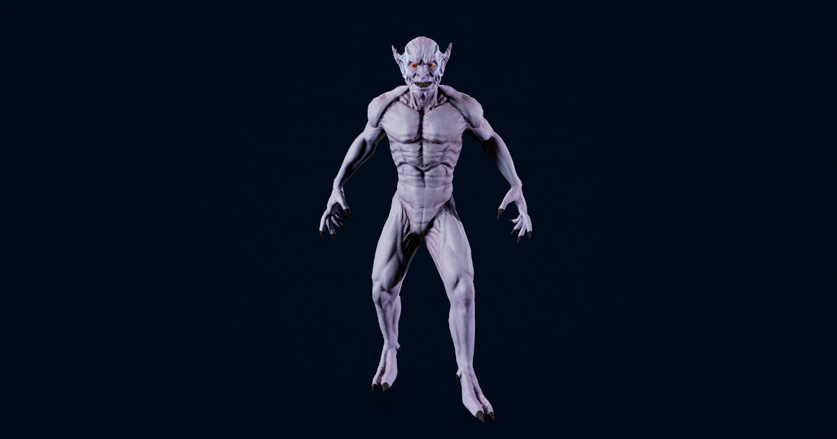 Vampire humanoid | 3D Creatures | Unity Asset Store