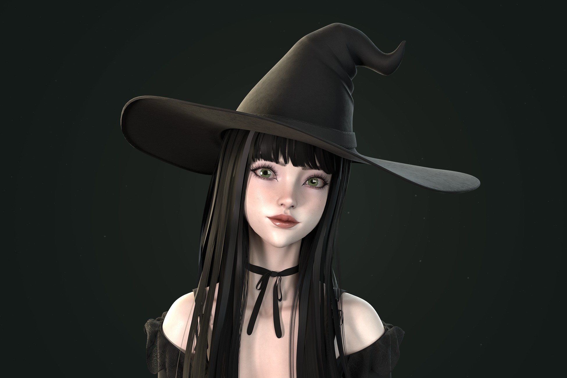 Witch Medea | 3D Characters | Unity Asset Store