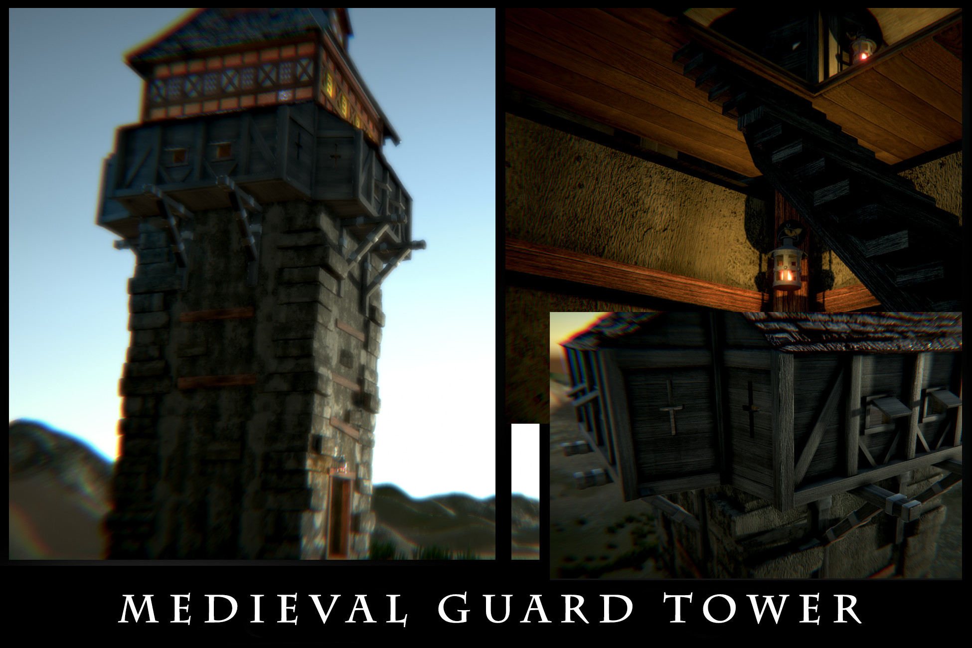 Medieval Guard Tower | 3D Historic | Unity Asset Store