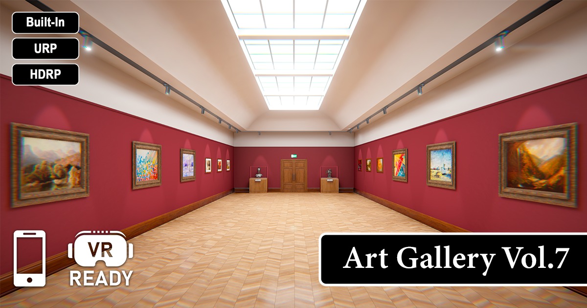 Art Gallery Vol.7 | 3D Environments | Unity Asset Store