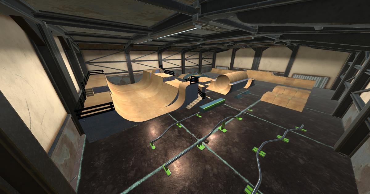 Modular Skate Park Environment | 3D Environments | Unity Asset Store