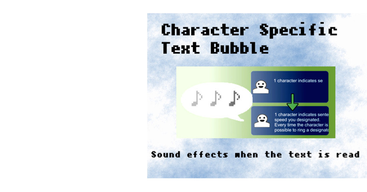 Character Specific Text Bubble | GUI Tools | Unity Asset Store