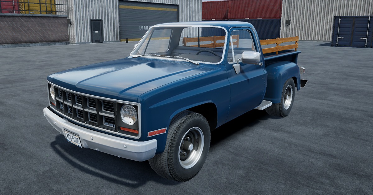 Classic pickup | 3D Vehicles | Unity Asset Store