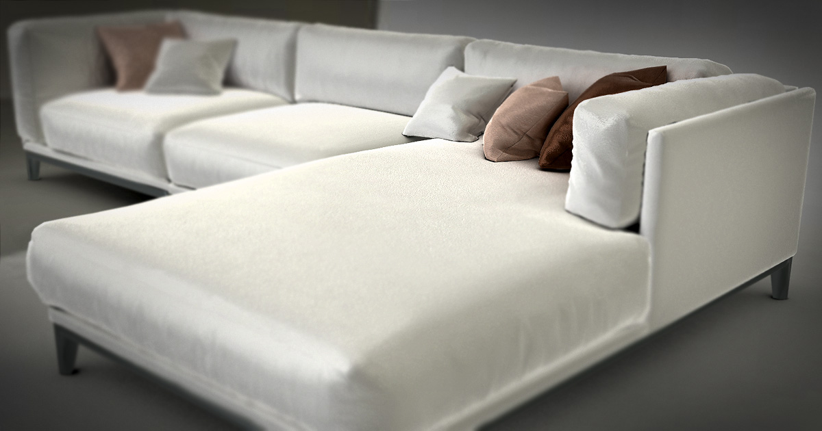 Modern Leather Sofa 001 | 3D Furniture | Unity Asset Store