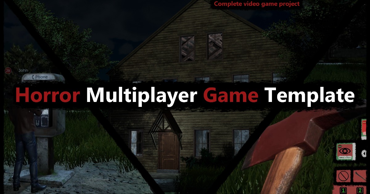 Horror Multiplayer Game Template | 시스템 | Unity Asset Store