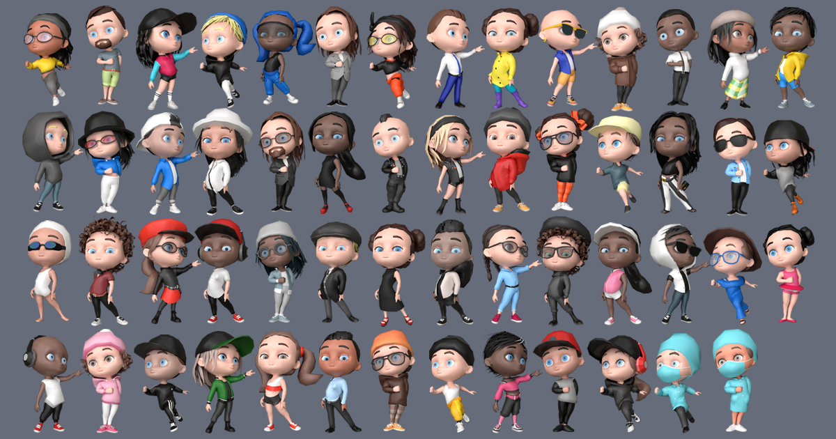 Characters 2 05 | 3D Characters | Unity Asset Store