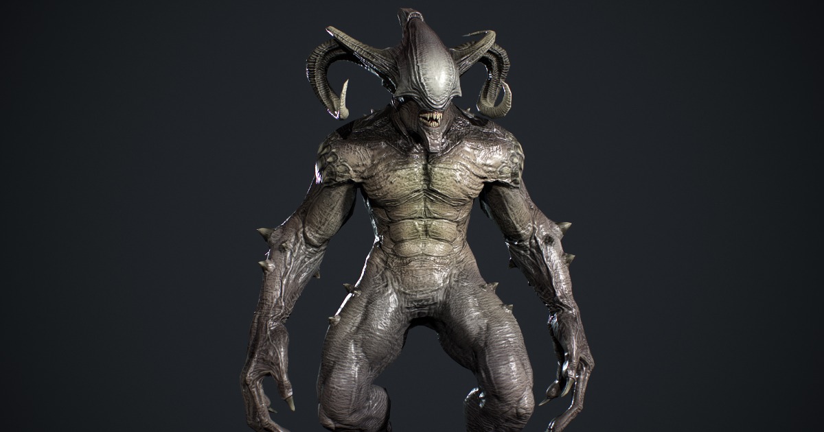 Faceless Demon | 3D Creatures | Unity Asset Store