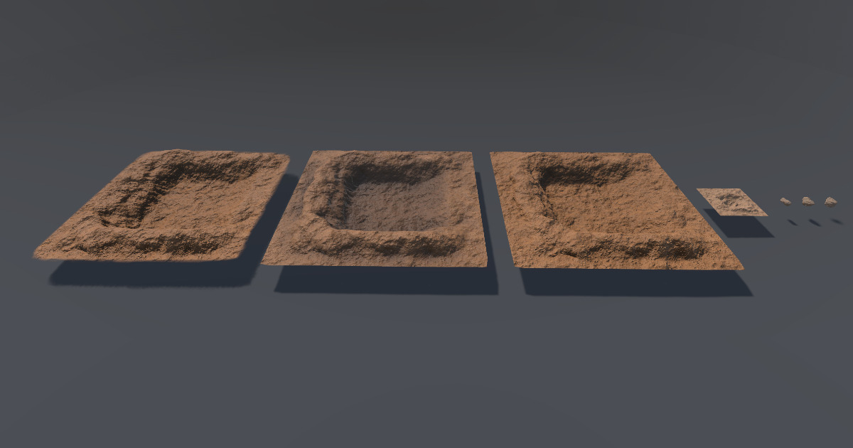 Foundation pit | 3D Industrial | Unity Asset Store