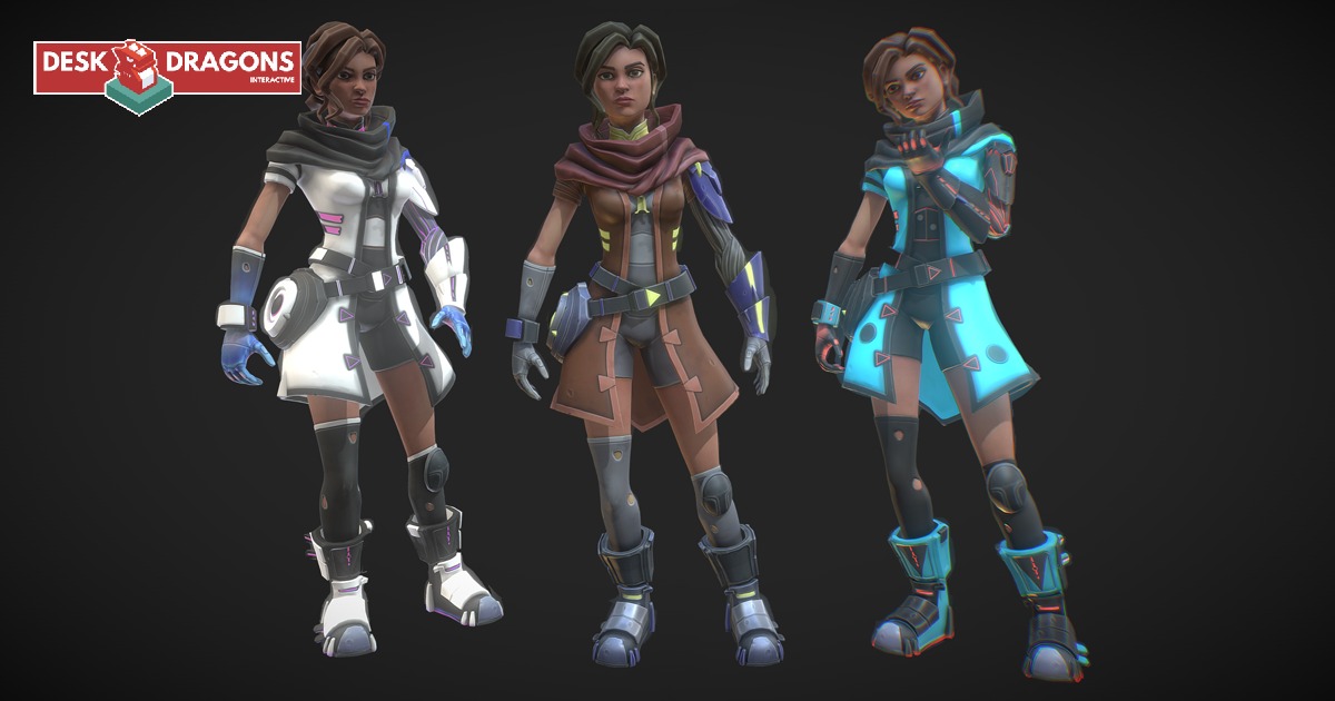 Explorer Girls Bundle | Characters | Unity Asset Store