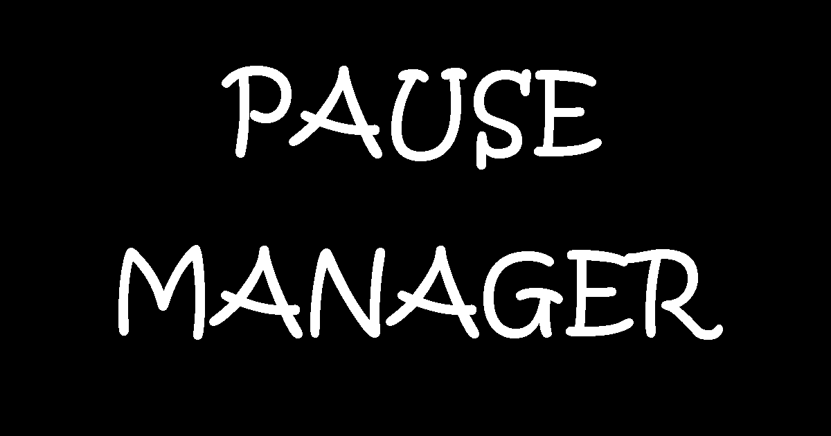 Pause Manager | Utilities Tools | Unity Asset Store