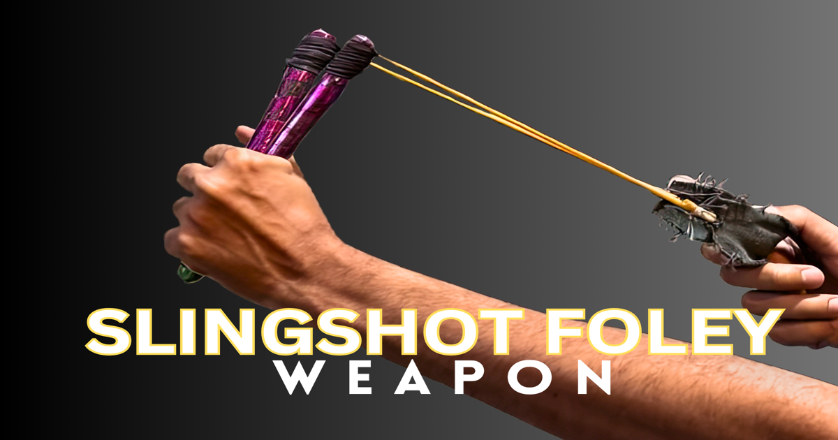 SLINGSHOT WEAPON FOLEY | 武器 音效 | Unity Asset Store