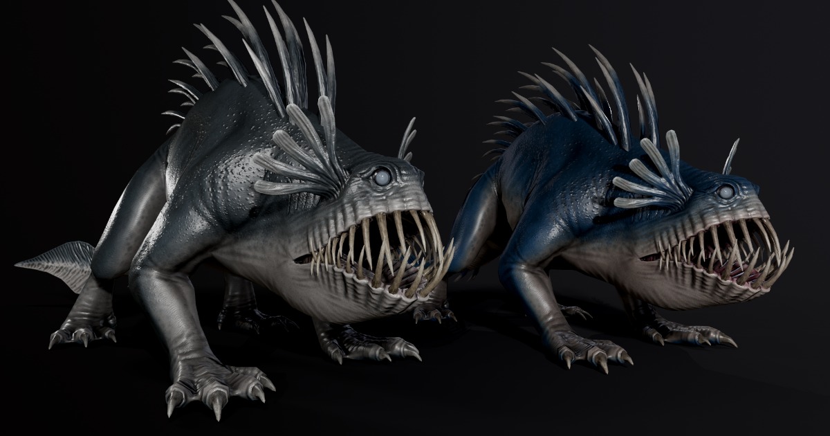 Fantasy Beast 08 | 3D Creatures | Unity Asset Store
