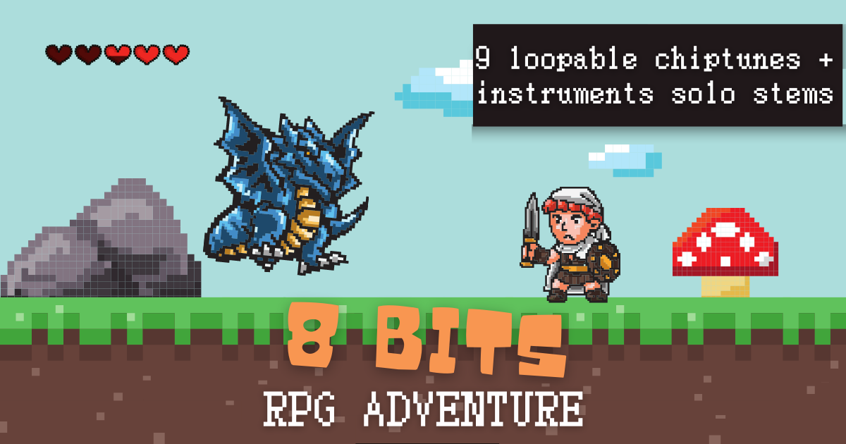 8-Bit/ Chiptune Adventure Music Pack | Audio Music | Unity Asset Store