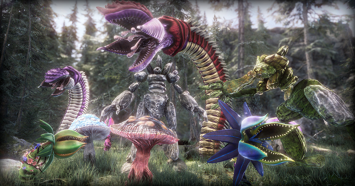 RPG Fantasy Monster Bundle #1 - 4 Characters Fantasy RPG | 3D Creatures ...