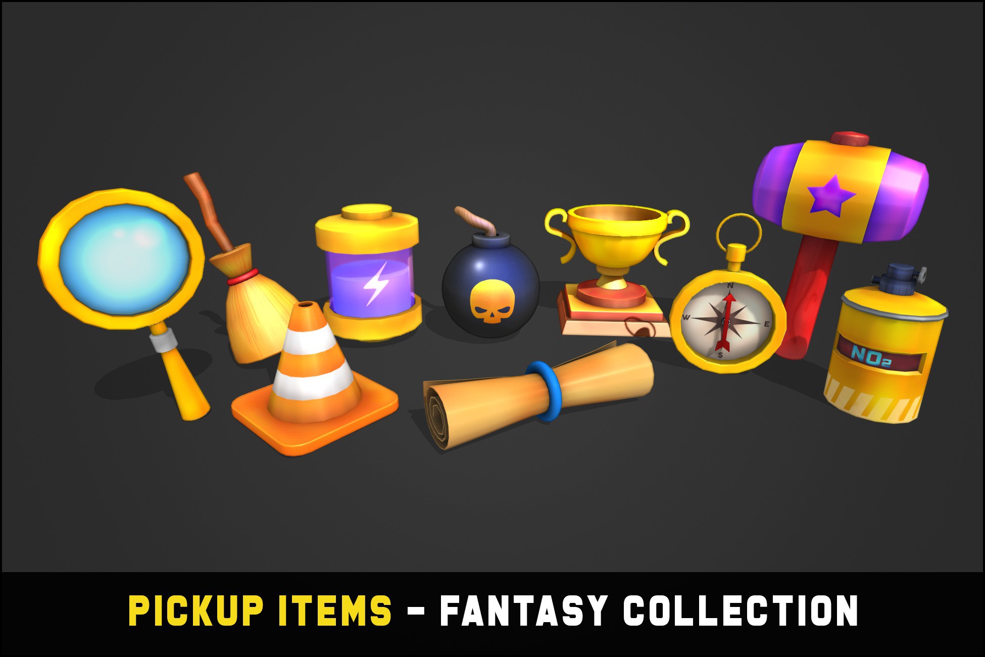 Pickup Items Fantasy Collection | 3D Props | Unity Asset Store
