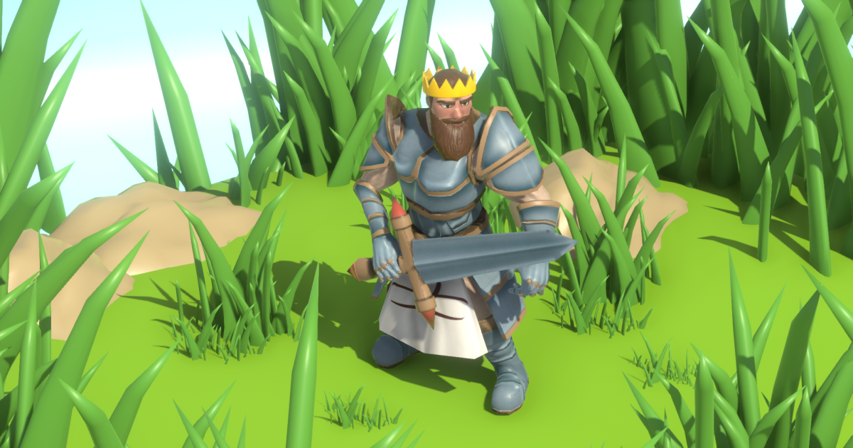 King - Casual Fantasy | Characters | Unity Asset Store