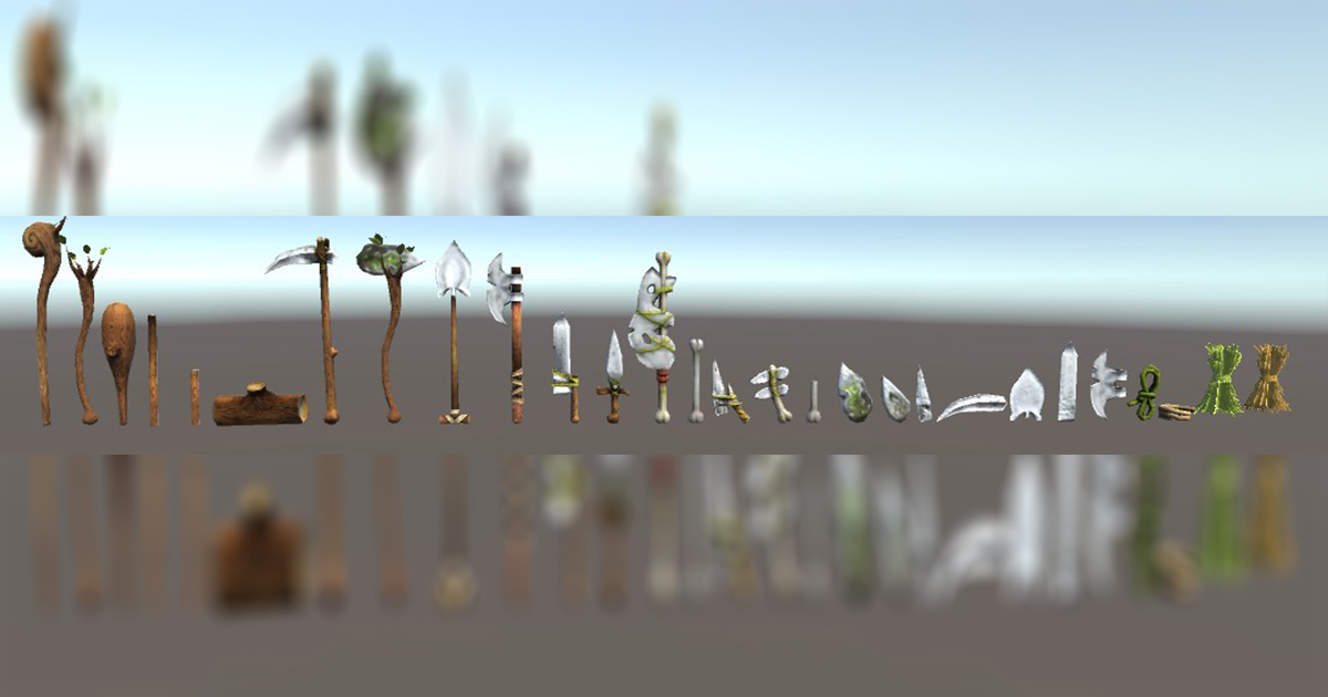 Craft Table Tools Pack/Primitive | 3D Tools | Unity Asset Store