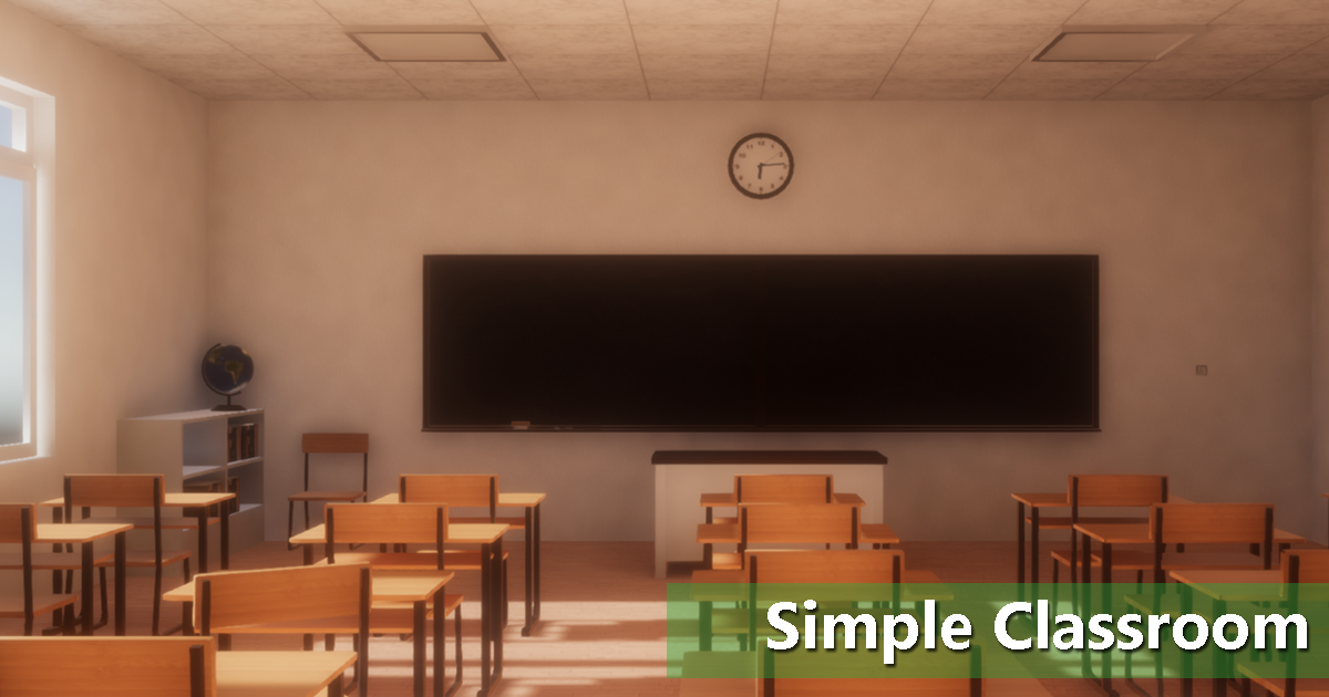 Simple Classroom | 3D Environments | Unity Asset Store