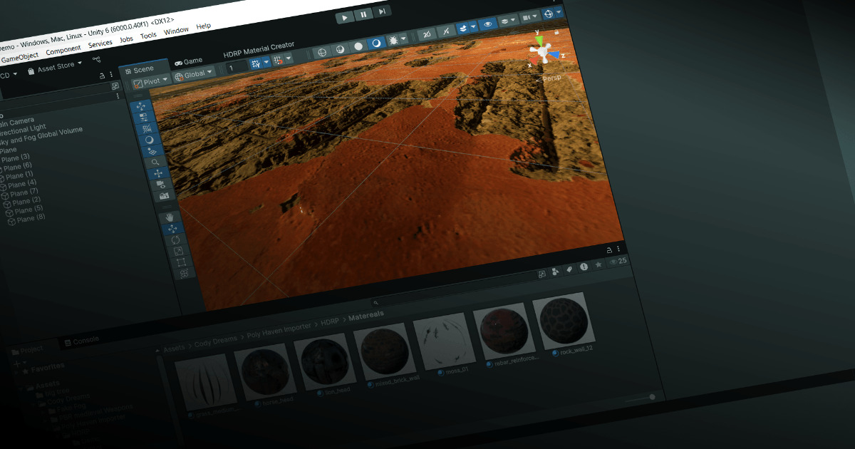 Automat Importer And Hdrp Material Tool Utilities Tools Unity Asset Store
