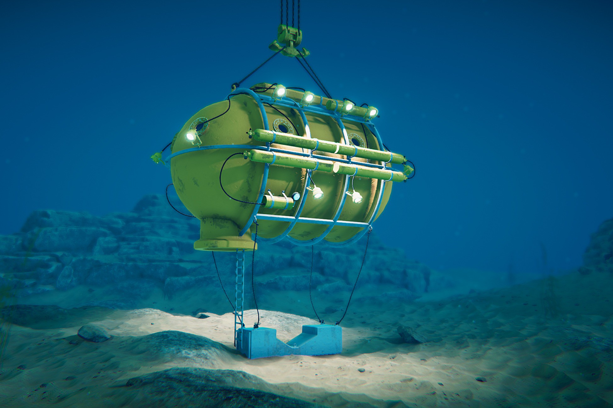 Deep Underwater | 3D Landscapes | Unity Asset Store