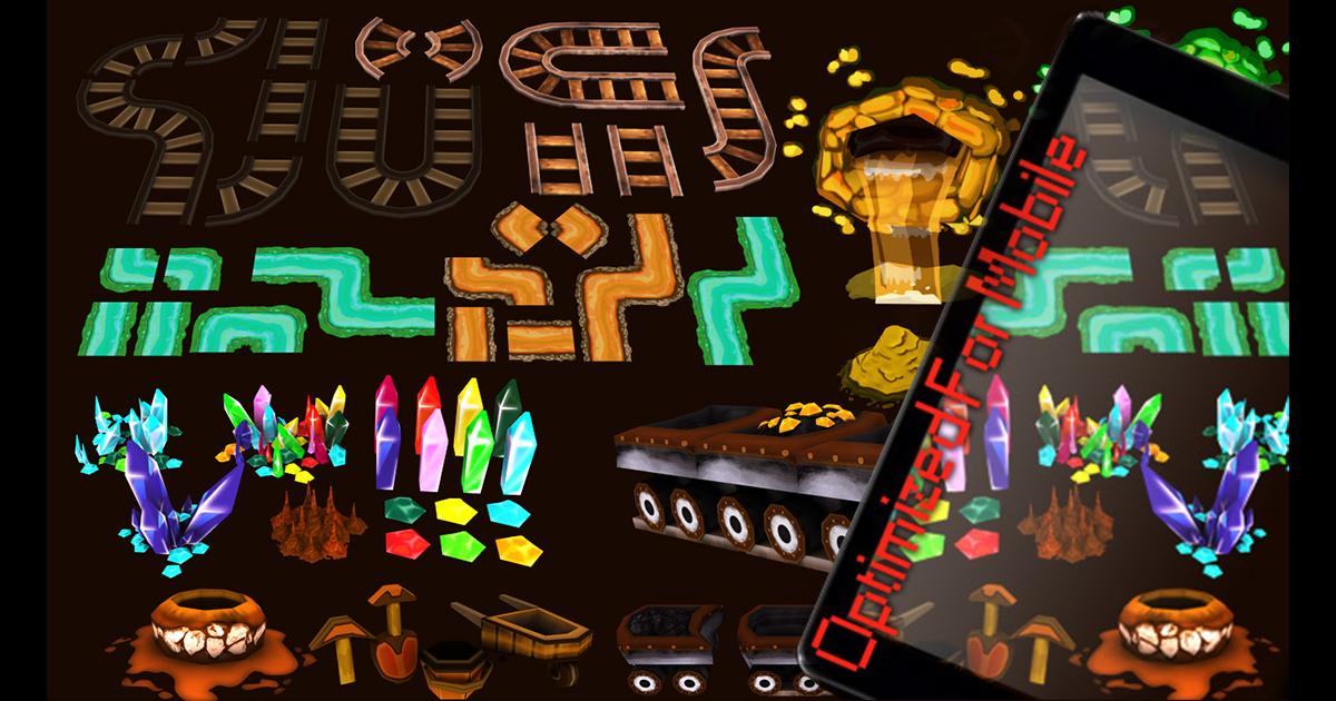 Mining Tool Pack | 3D Environments | Unity Asset Store