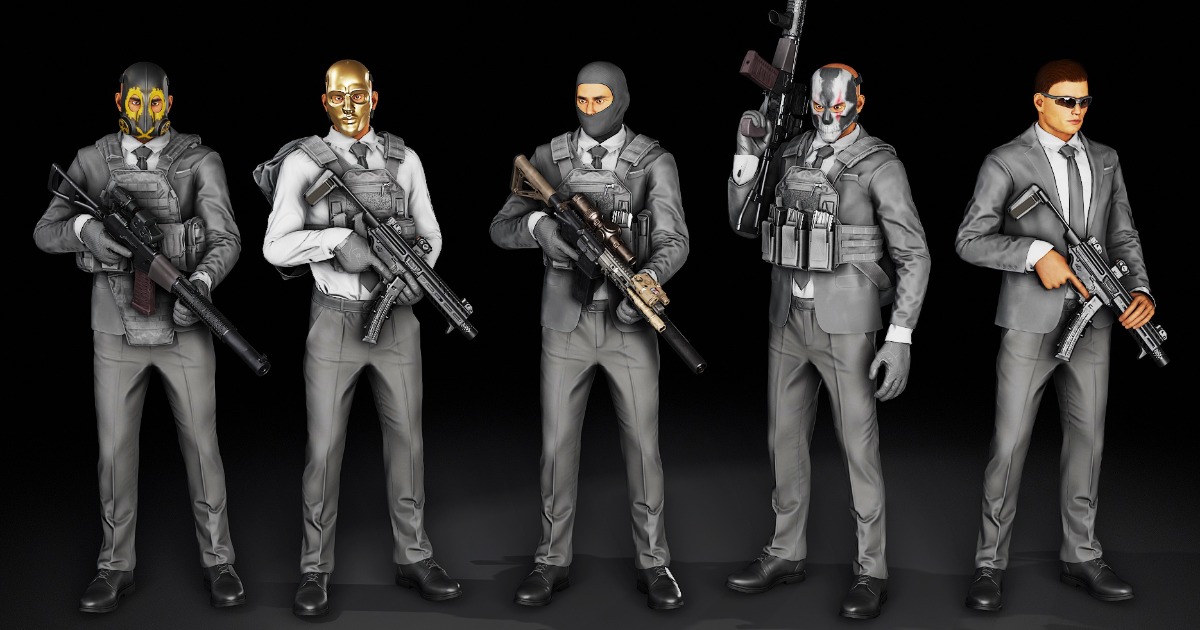 Modular Bank Robbers | Characters | Unity Asset Store