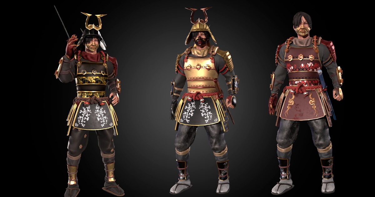 Samurai Warrior | 3D Characters | Unity Asset Store