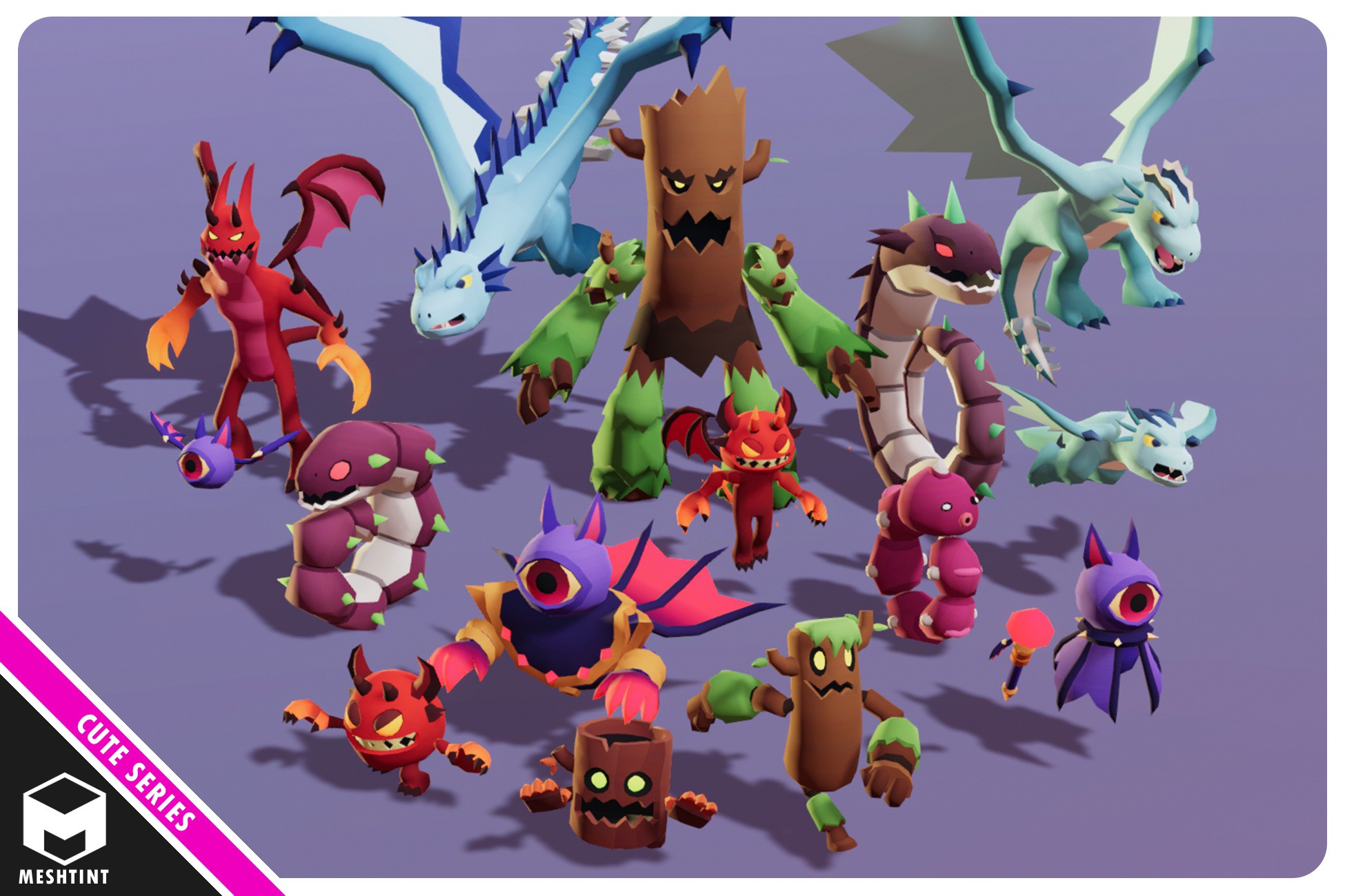 Monsters Ultimate Pack 09 Cute Series | 3D Creatures | Unity Asset Store Monsters Ultimate Pack 09 Cute Series | 3D Creatures | Unity Asset Store