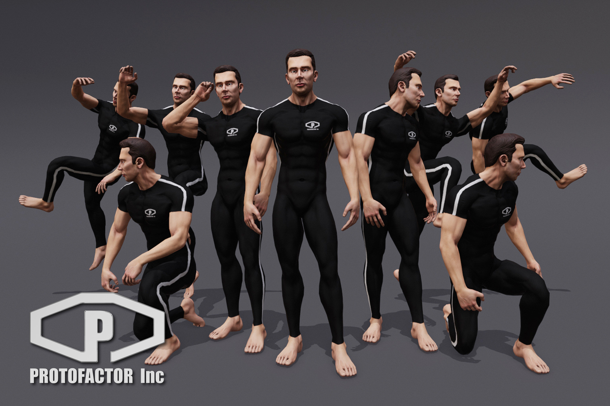 Animset Basic Locomotion 3d Animations Unity Asset Store