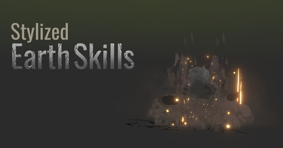 Stylized Earth Skills | VFX Particles | Unity Asset Store