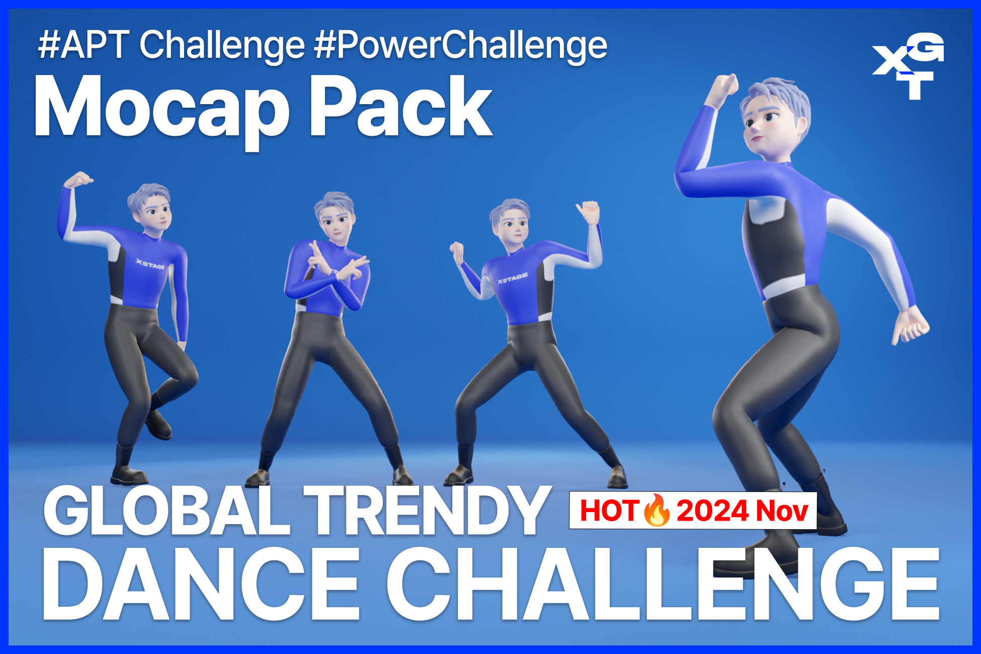 Global Trendy Dance 2024 Nov | 3D Animations | Unity Asset Store