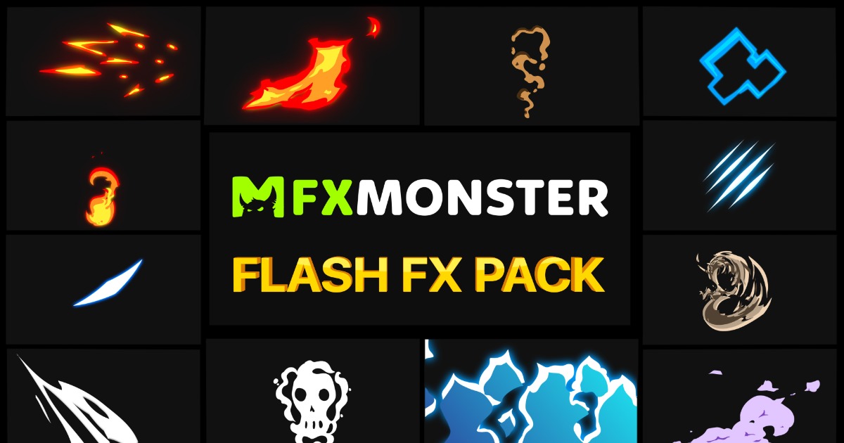 Flash FX Pack 08 (11.06) | 2D Textures & Materials | Unity Asset Store