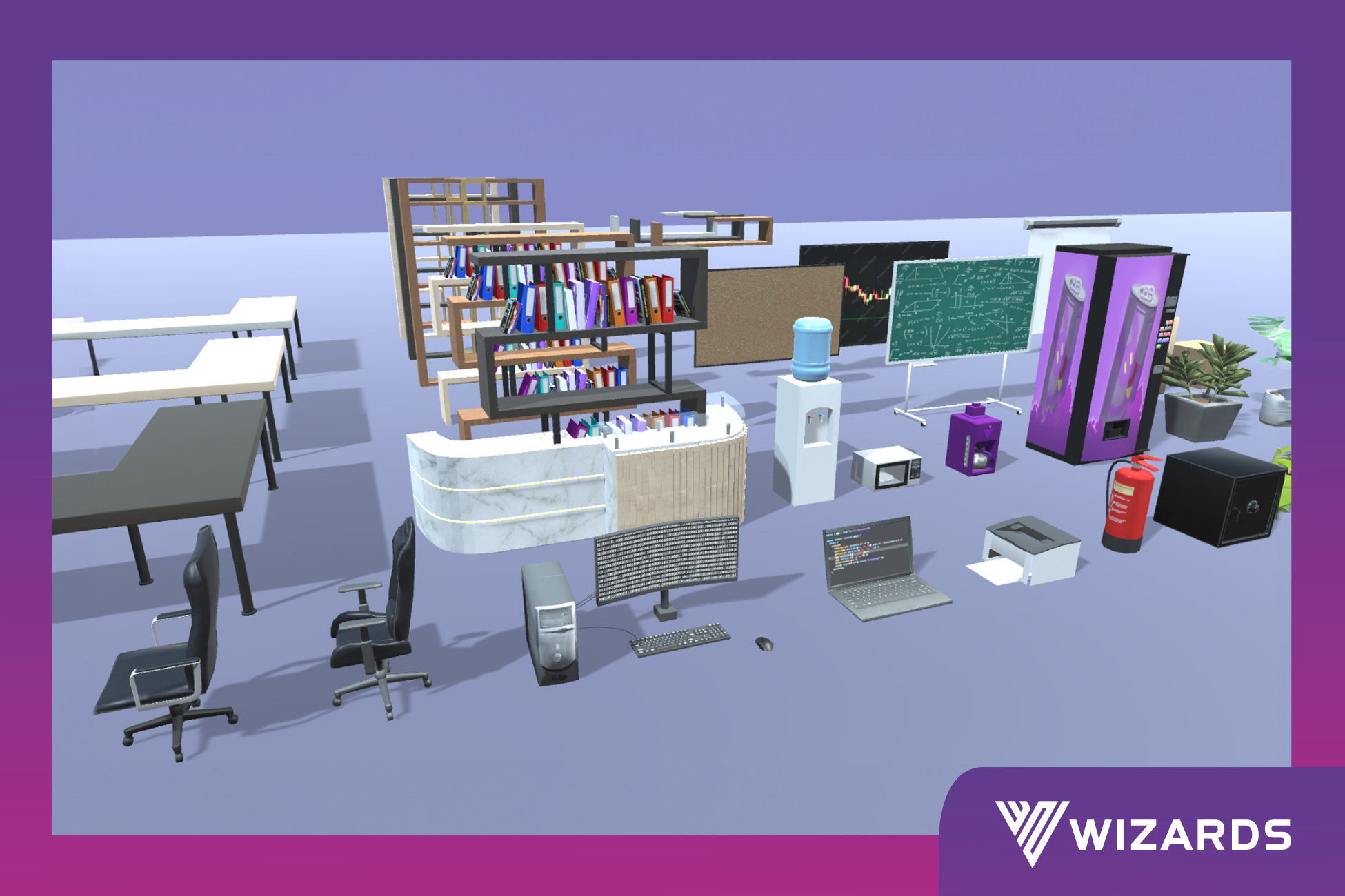 Ultimate Office Pack - Wizards | 3D Interior | Unity Asset Store