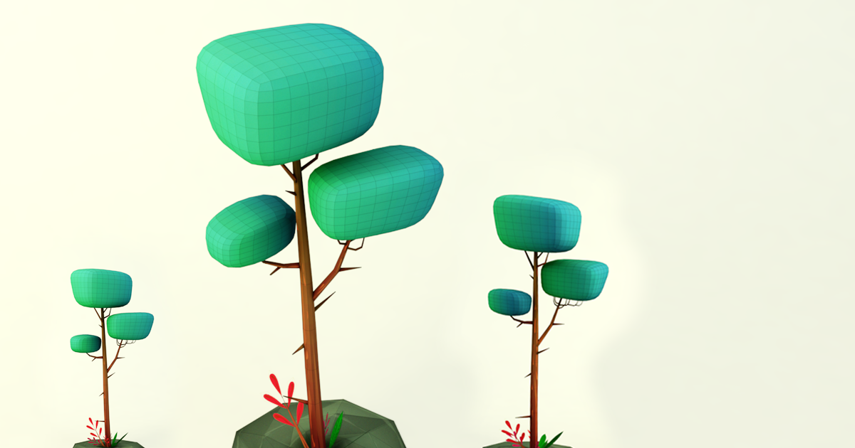 Wonderland Tree #1 | 3D | Unity Asset Store