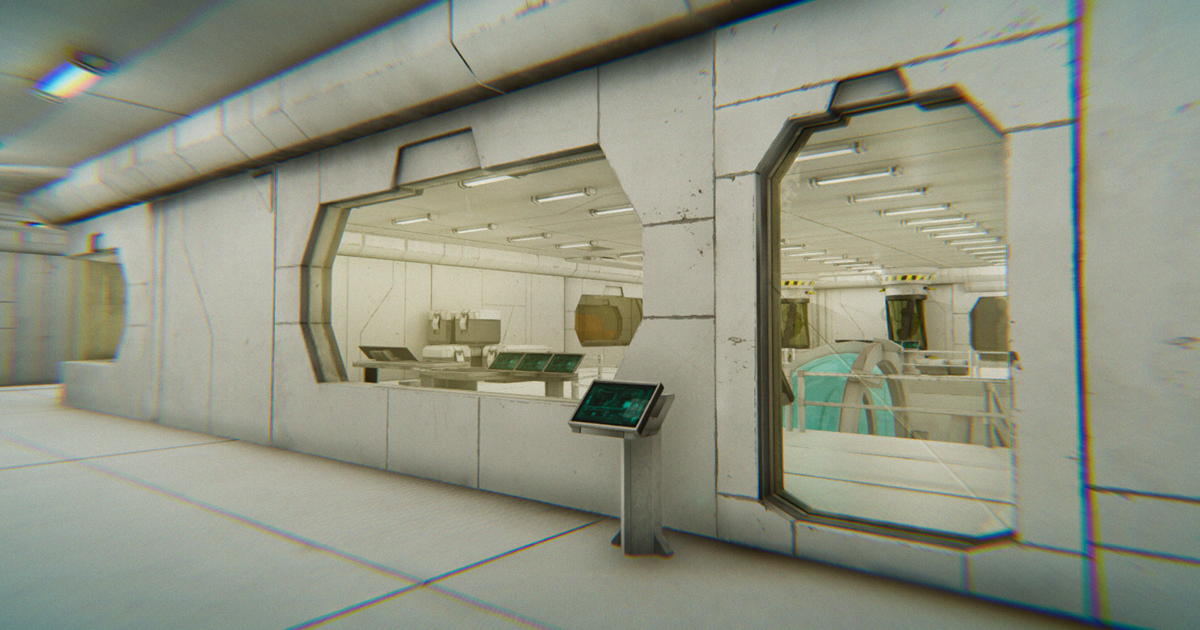 Sci-fi laboratory - modular interior and props | 3D Sci-Fi | Unity ...