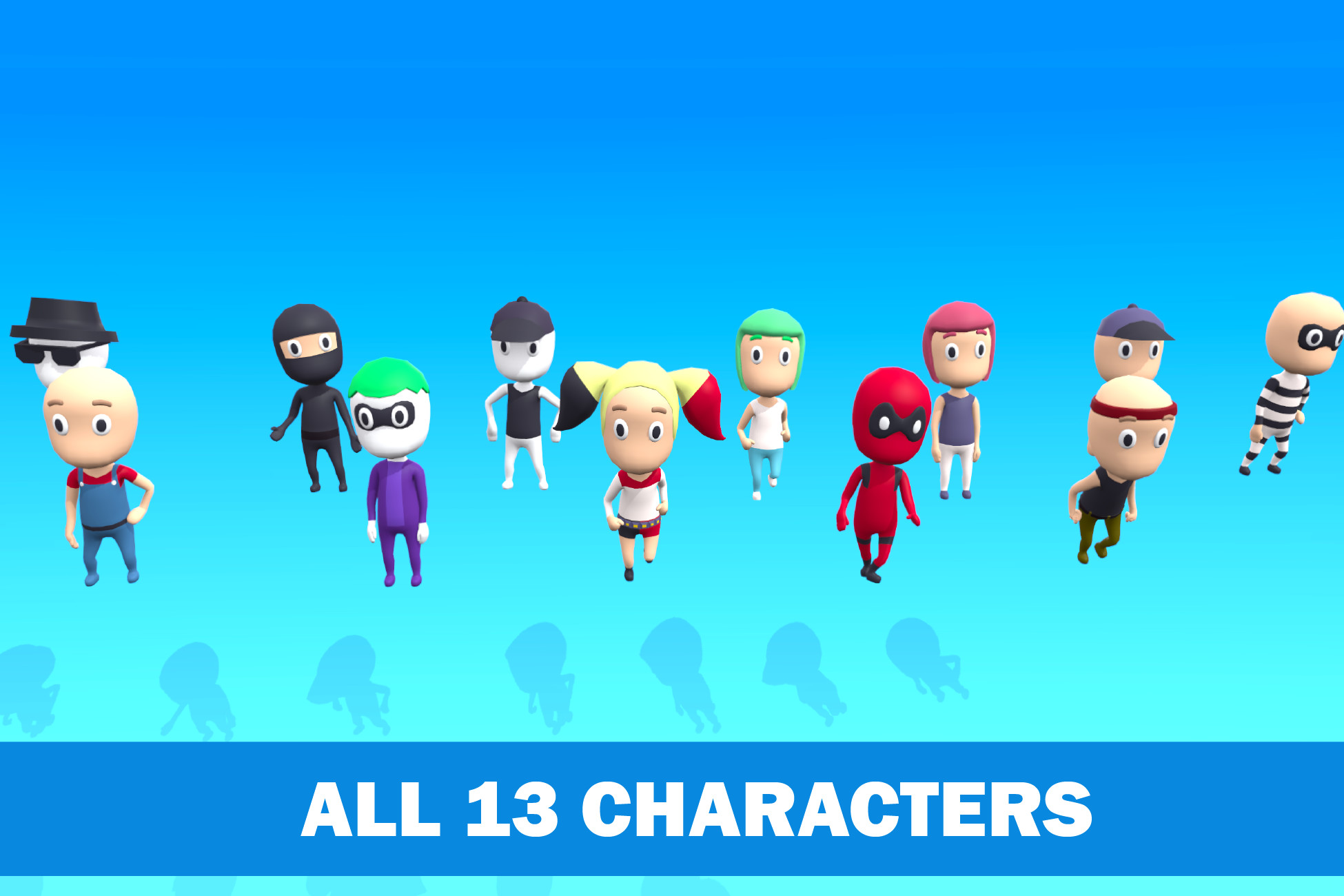 Low Character Pack: Full Pack | 3D Characters | Unity Asset Store