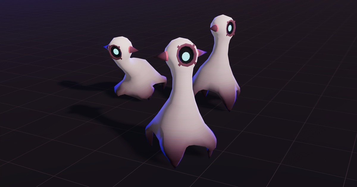 Alien One Eye Cute Series | 3D Creatures | Unity Asset Store