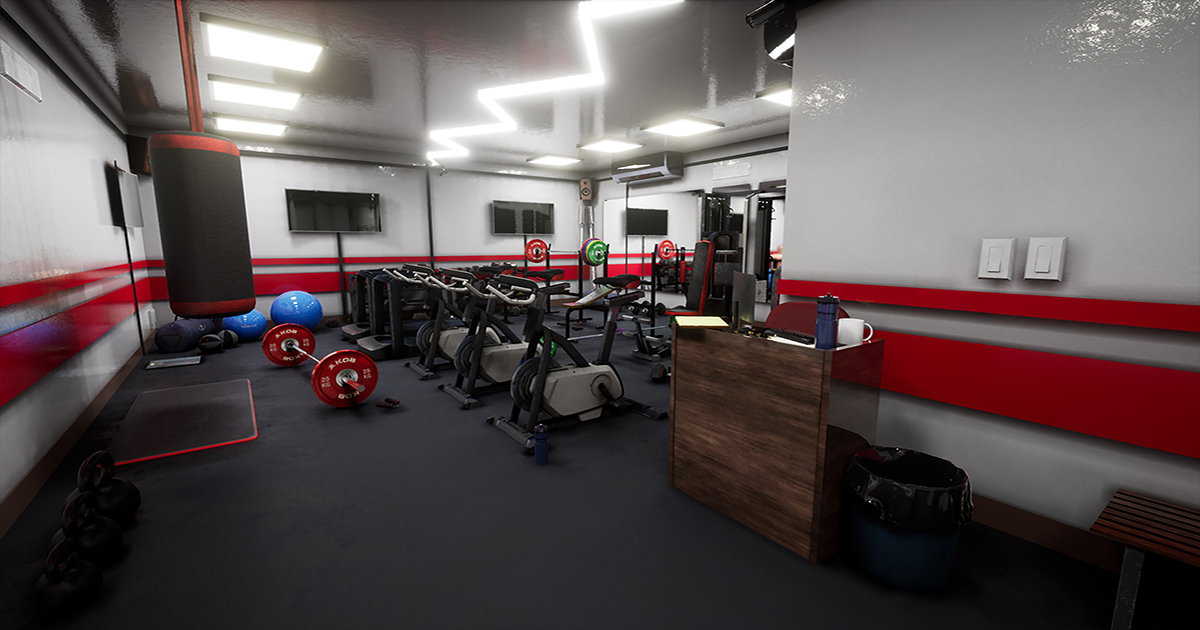 Gym / Sport Package 47+ Assets | 3D Props | Unity Asset Store