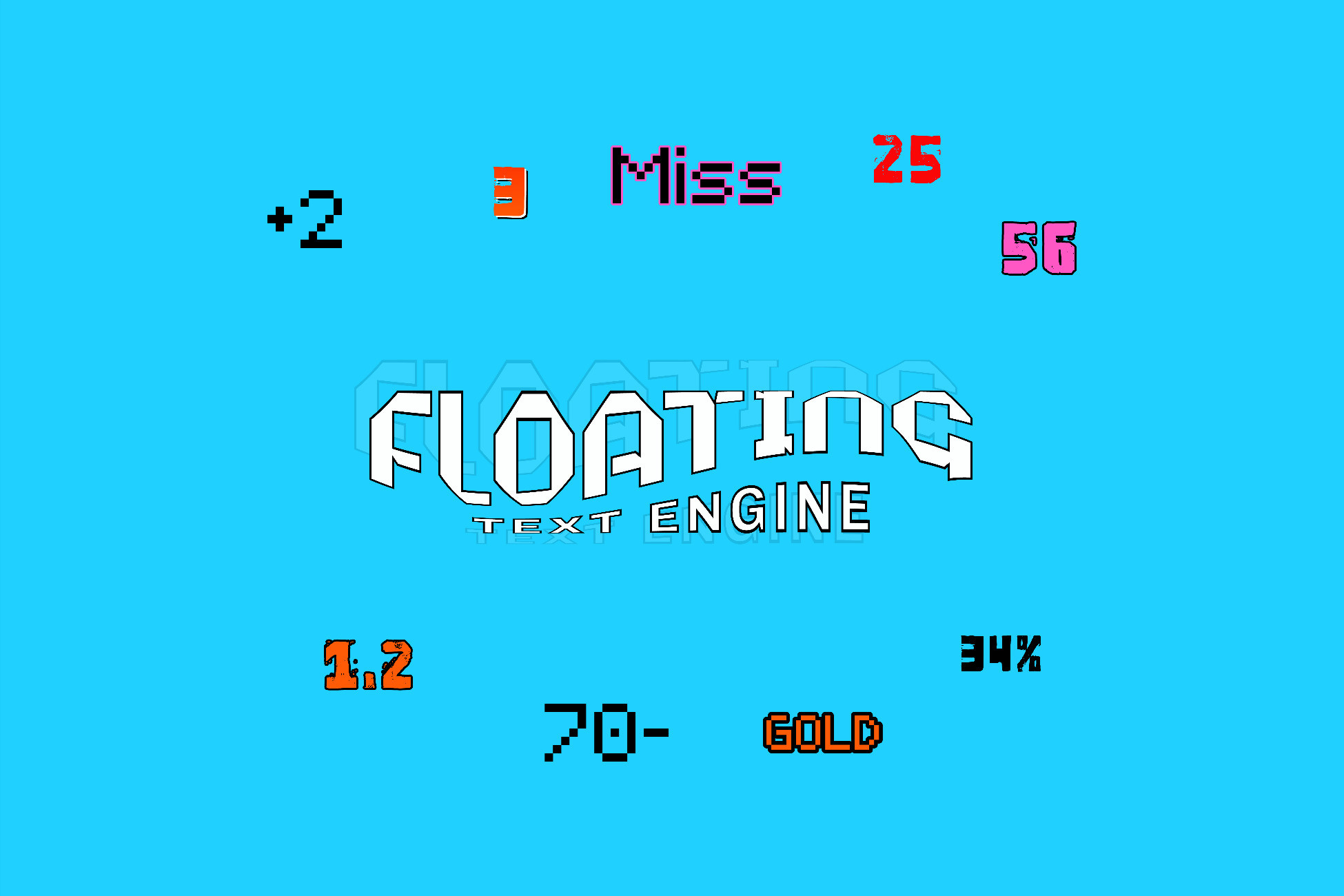 Floating Text Engine Lite | GUI ツール | Unity Asset Store
