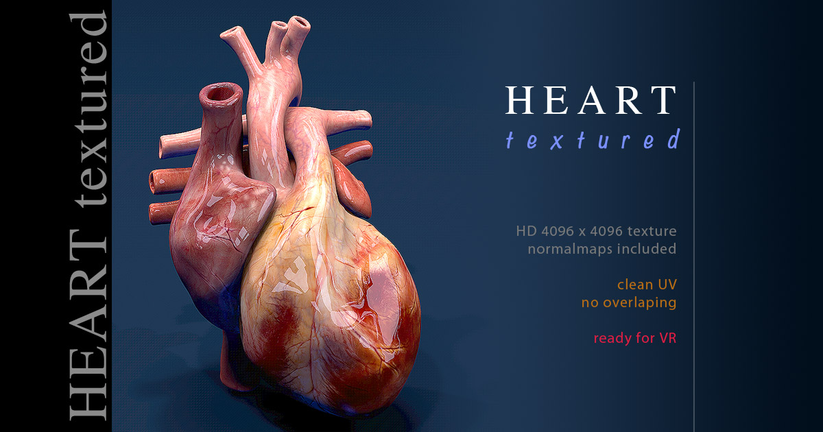Heart Textured | 3D 캐릭터 | Unity Asset Store