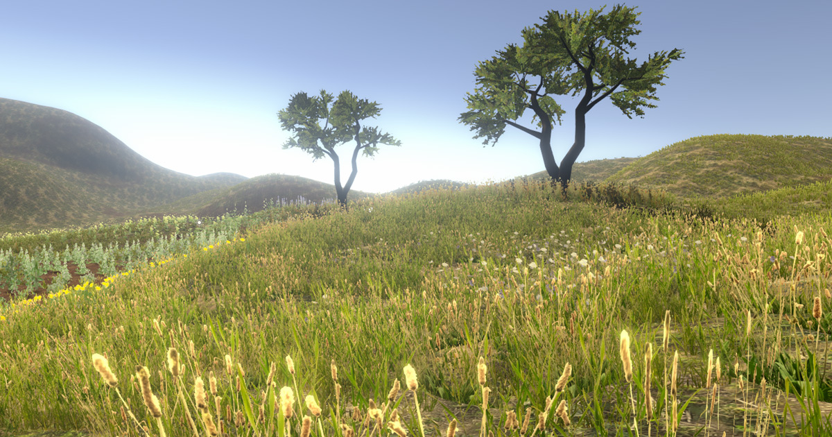 Swaying Grass and Herbs LITE | 3D Vegetation | Unity Asset Store