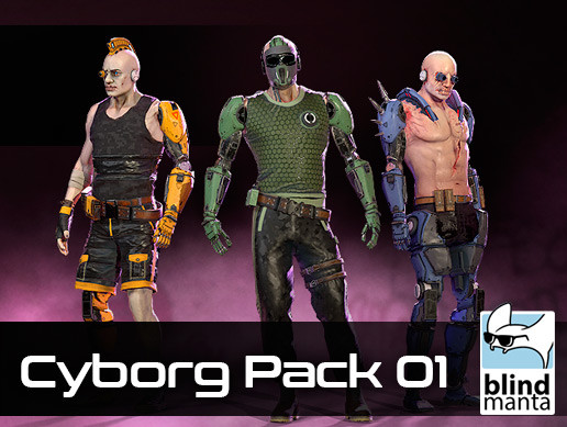 Cyborg Gangs Pack | 3D Characters | Unity Asset Store