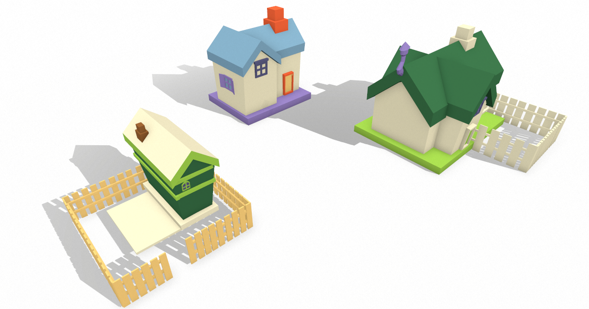 Simple Houses Lite | 3D Environments | Unity Asset Store