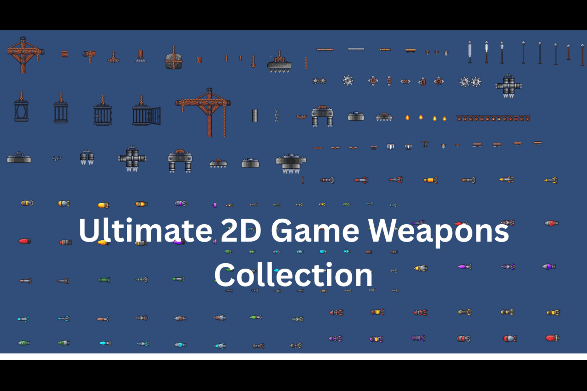 Ultimate 2D Weapons Collection by Mero Store Studios